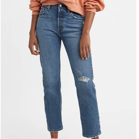 Levi's | Jeans | Levis 5 Original Cropped Jean | Poshmark